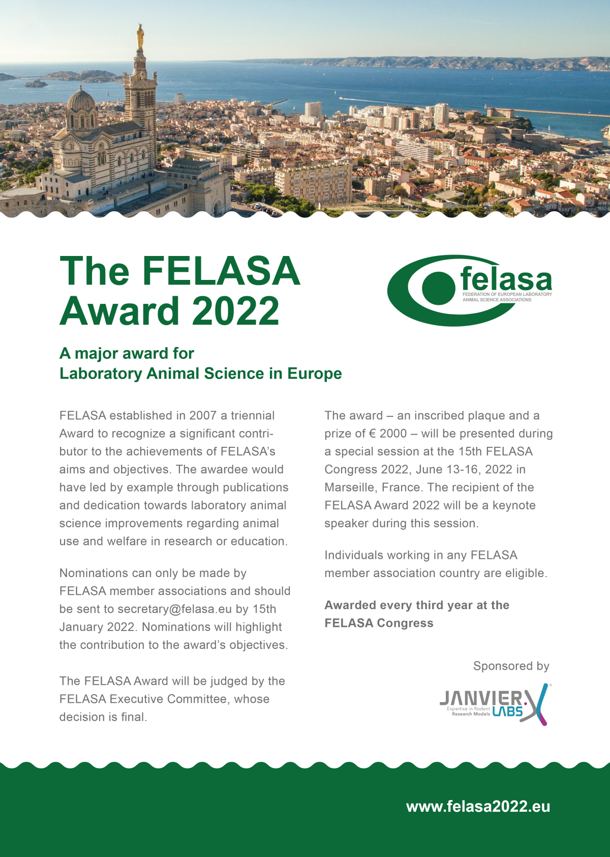 FELASA Award - FELASA